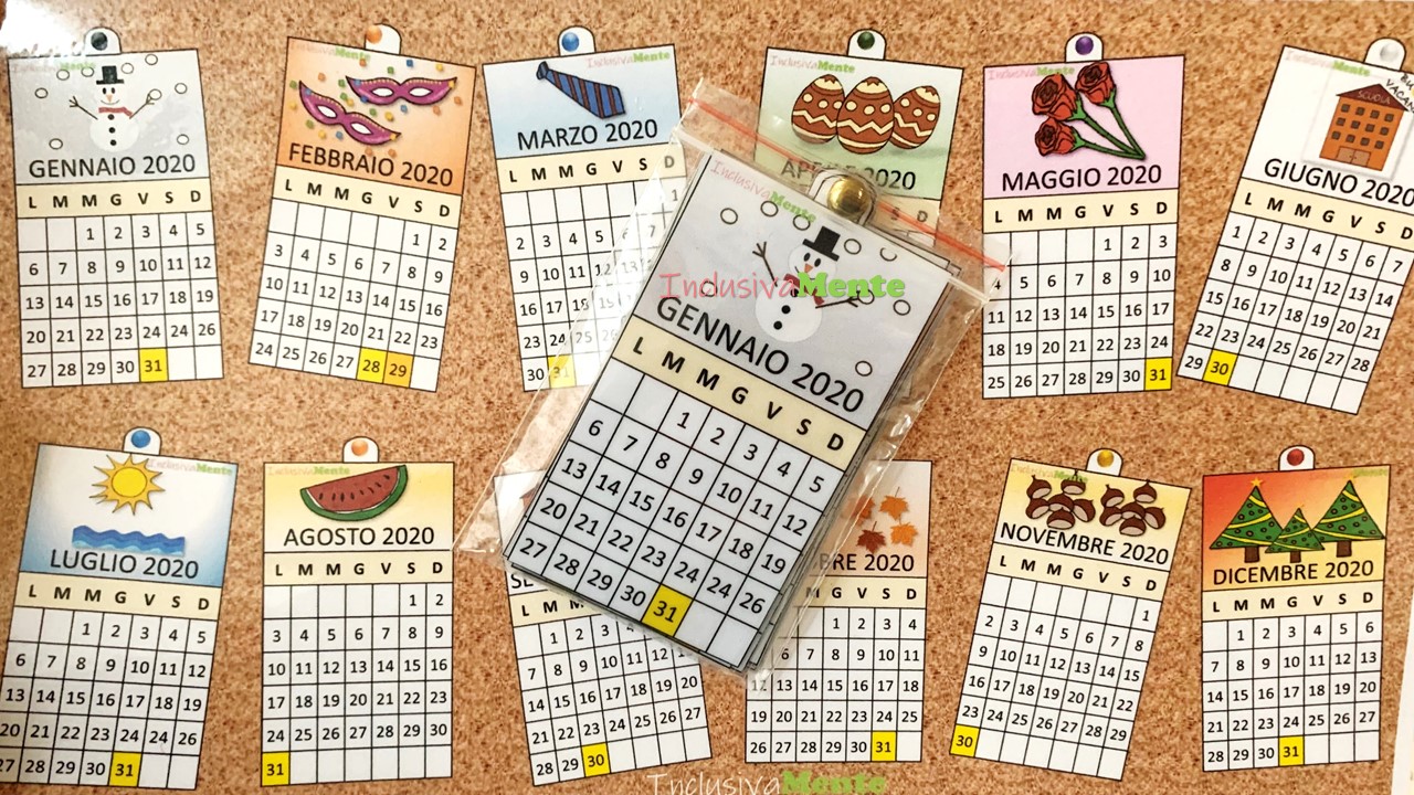 I MESI DELL'ANNO - InclusivaMente