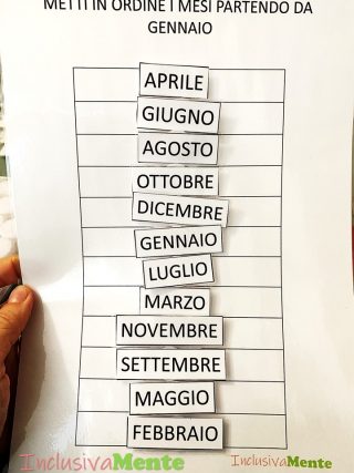 I MESI DELL'ANNO - InclusivaMente